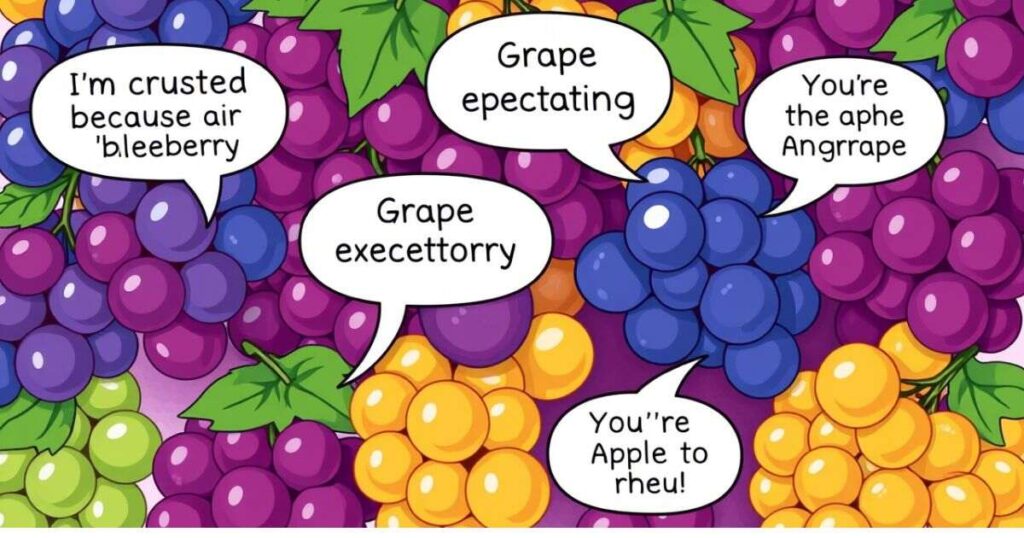 250 Hilarious Grape Puns That Will Make You Laugh Out Loud